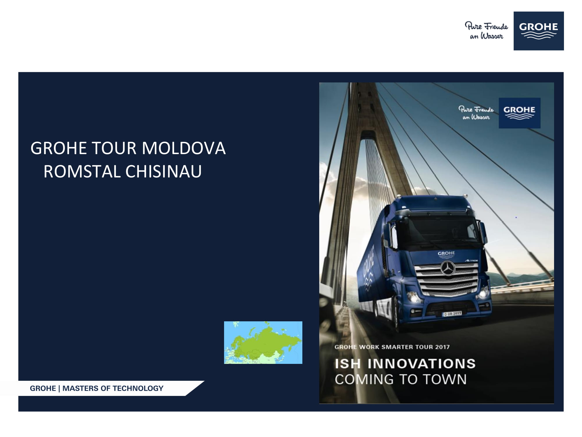 Caravana Grohe vine la Romstal! | Blog Romstal Moldova